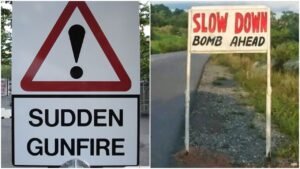 Try Not to Laugh on these 33 Most Humorous Road Signs