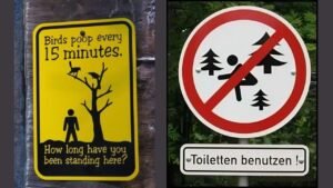 Try Not to Laugh on these 33 Most Humorous Road Signs
